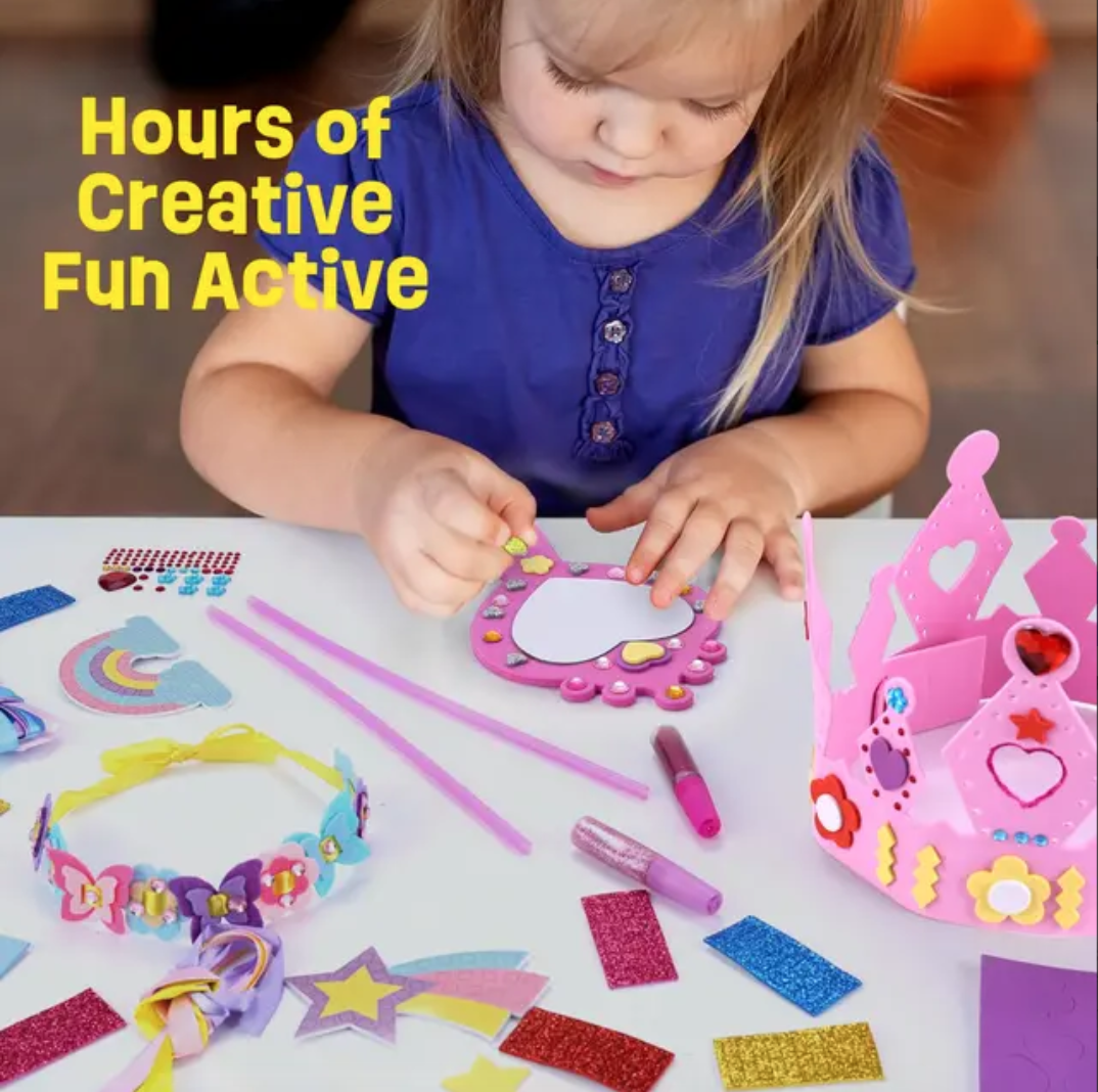 Foam Stickers Kids Craft – 6 Set Art and Craft for Kids Ages 6-8 – AE ...