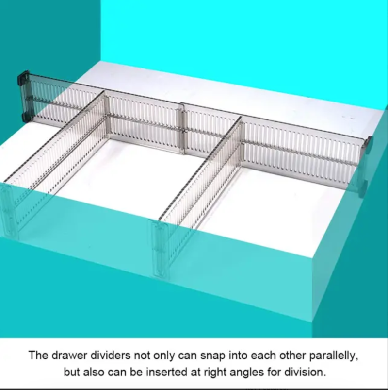 Baffect Drawer Dividers 4 Pack, Dresser Drawer Organizers – AE Dropshippes