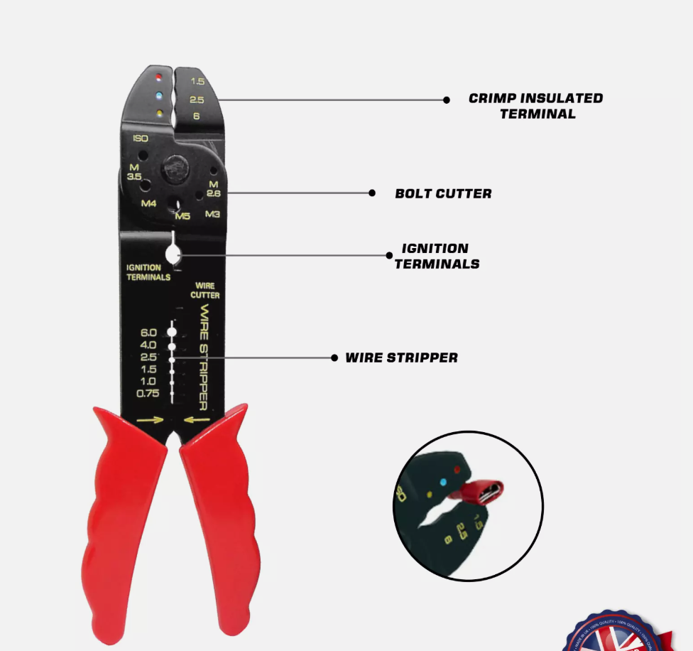 2pc Wire Strippers Set Automatic Wire Stripper & Wire Crimping Pliers ...