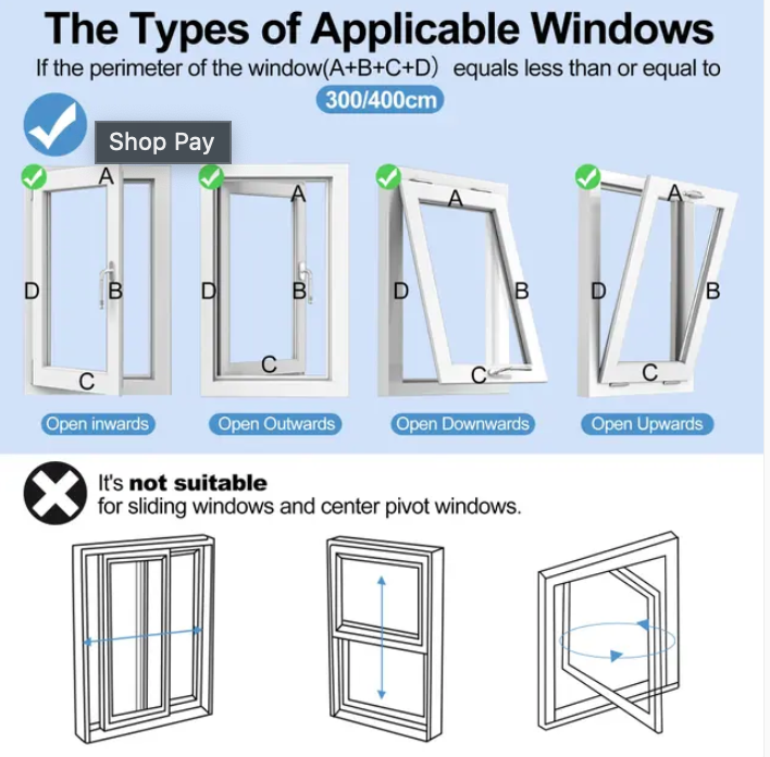 Air Conditioner Window Seal Kit, Universal Window Seal – AE Dropshippes
