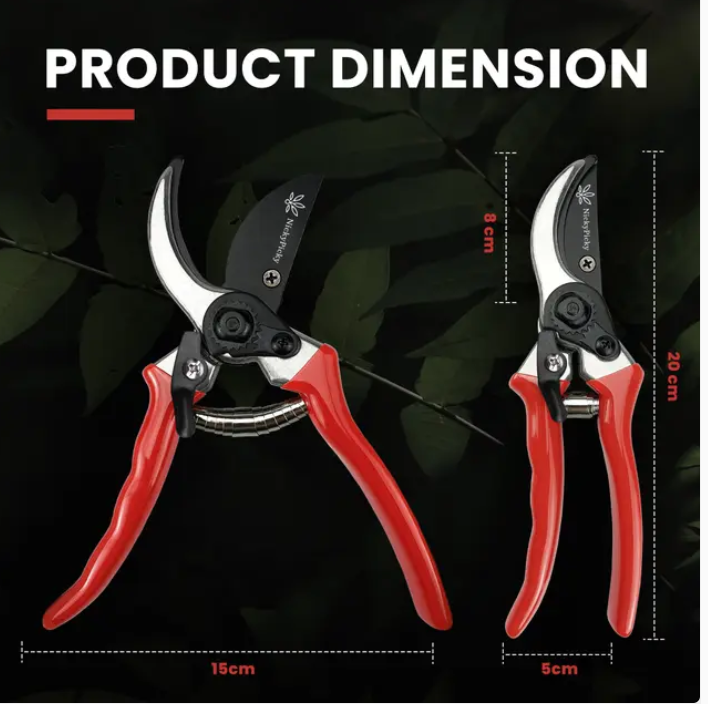 Garden Secateurs – High Carbon Steel – AE Dropshippes