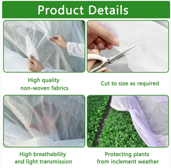 3 x 12M Garden Fleece Blanket, 35gsm Plant Fleece Frost Protection – AE ...