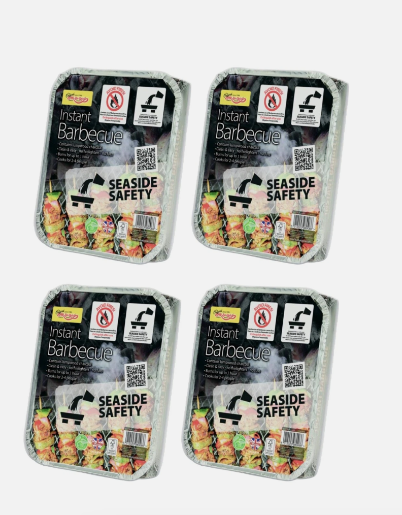 Instant Barbecue Tray – Easy Light – Cooks For Up To 1.5 Hours – GREAT ...