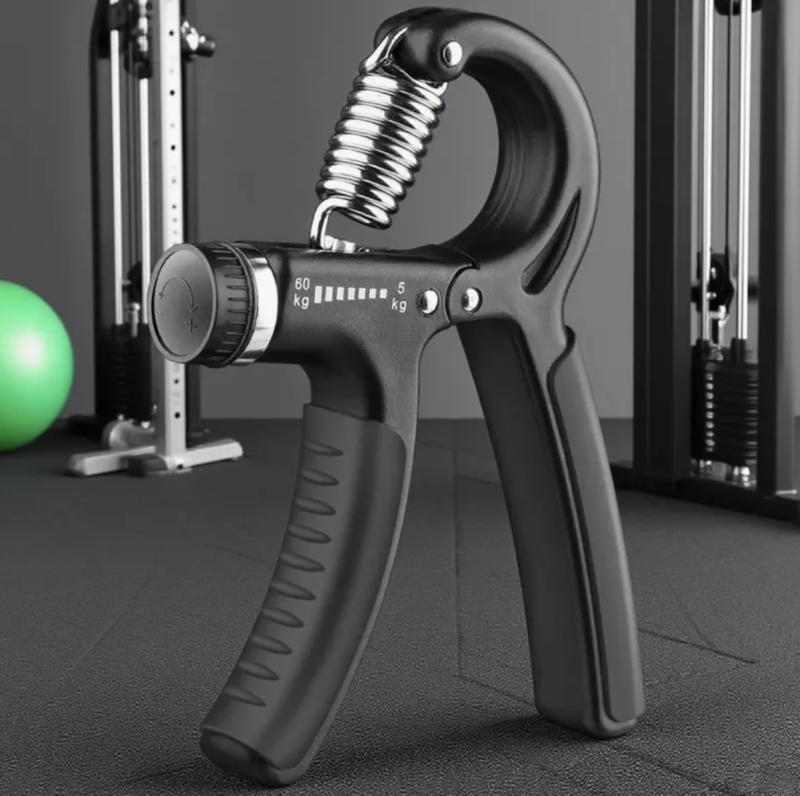 Grip Strength Trainer, Adjustable Hand Grip Exerciser (5–60kg) with ...