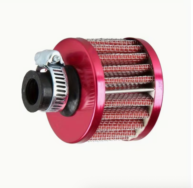 High-Flow 12mm Universal Air Filter with Turbo Ventilation – Metal Mesh ...