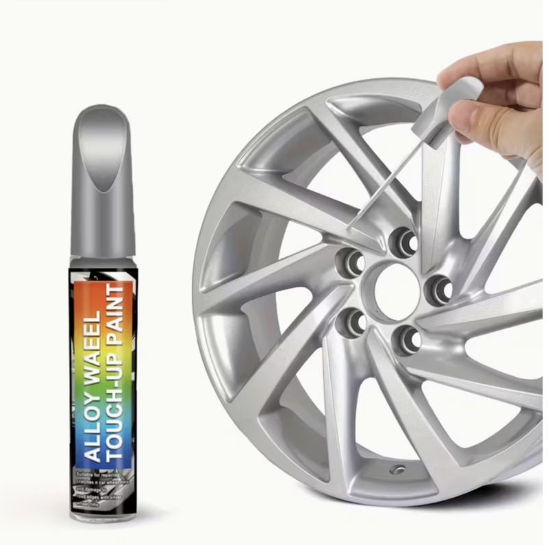 Universal Alloy Wheel Repair Kit – Silvery Finish | Car Rim Scratch ...